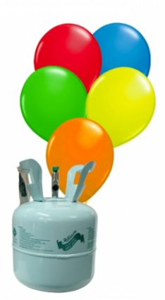 Hélium do balónov - Všetko na párty